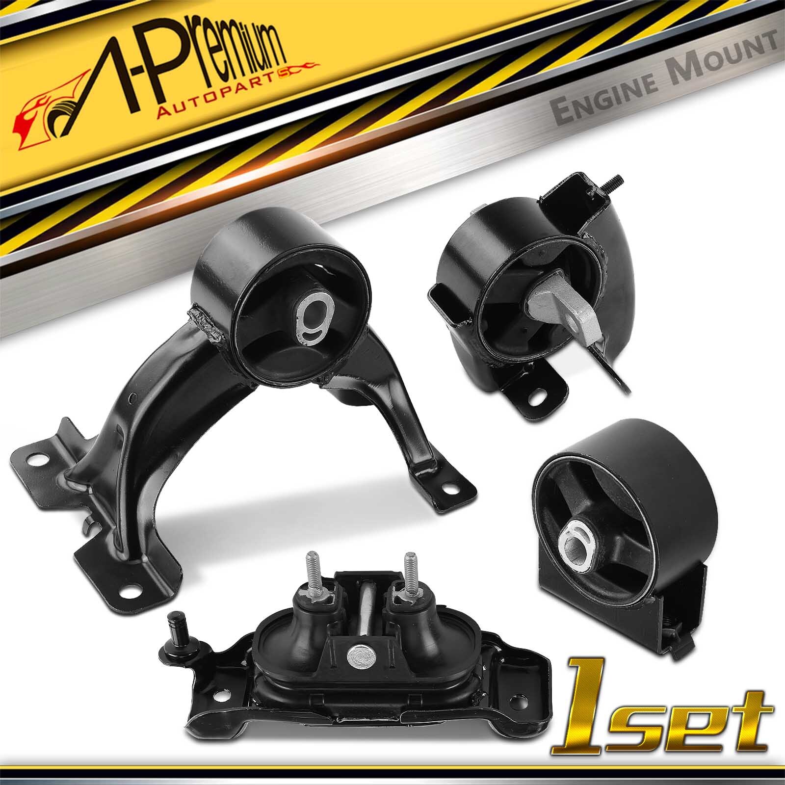A-Premium 4x Engine Motor Trans Mounts for Chrysler Town & Country Ram ...