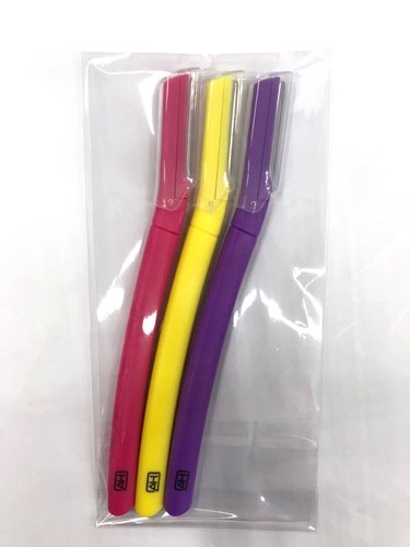 3 PC SET ABSOLUTE NEW YORK EYEBROW RAZOR SHAVER BLADE FACE HAIR TRIMMER ...