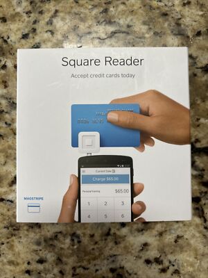 Square A-PKG-0206-01 Credit Debit Card Reader - White for Apple iPhone ...