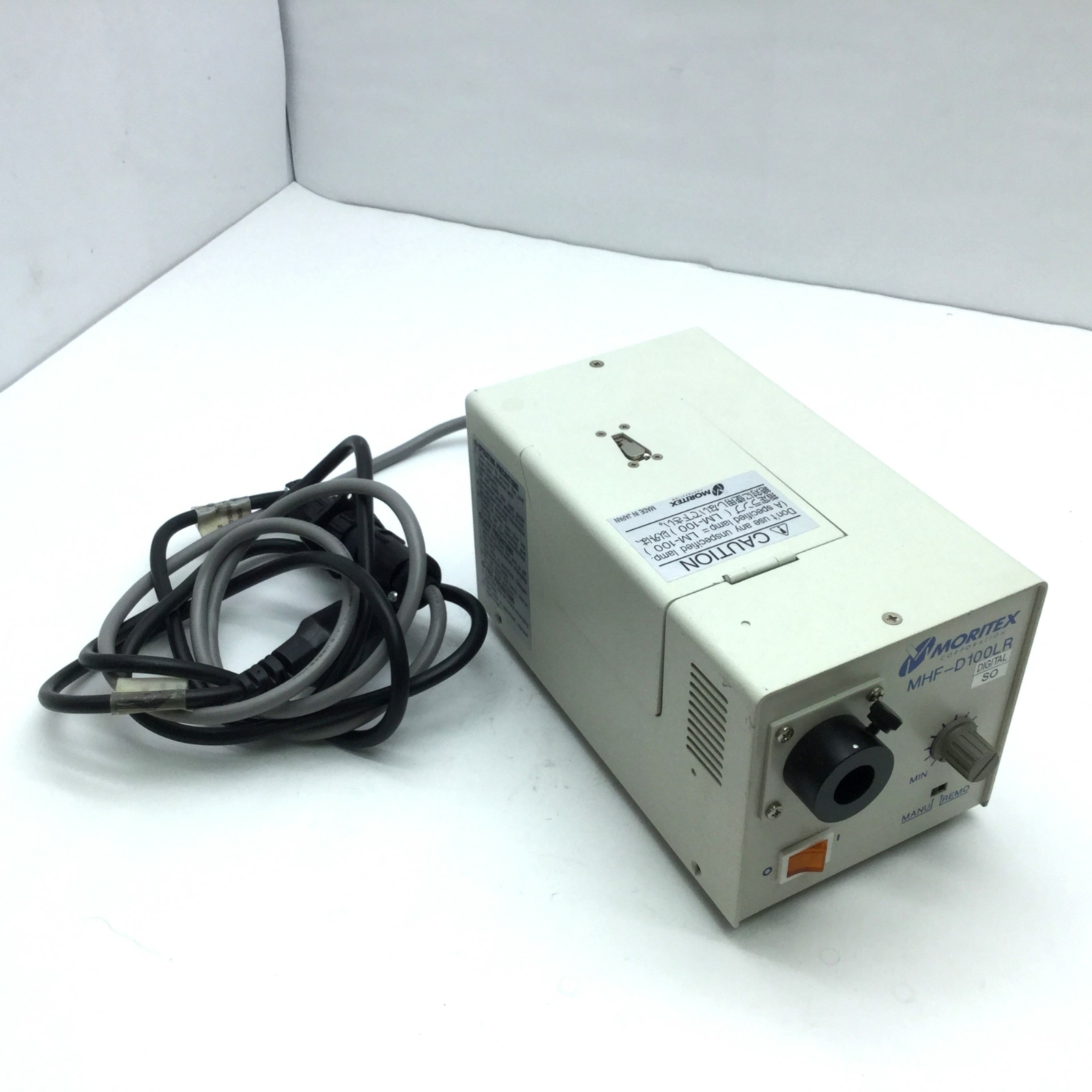 Moritex MHF-D100LR Fiber Optic Light Source Halogen Lamp 100W, Remote Control | eBay