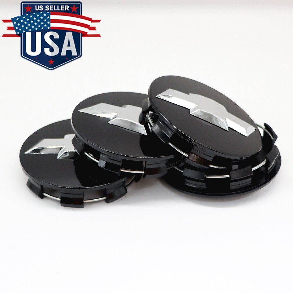 Gloss Black With Chrome Bowtie For Silverado Suburban Tahoe 9596403 3. ...