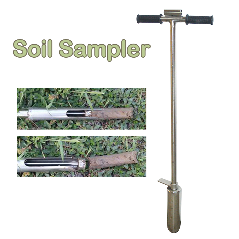 Enhanced 1.96"(50mm) Dia Stainless Soil Sample Probe 40" Sampler Tool w ...