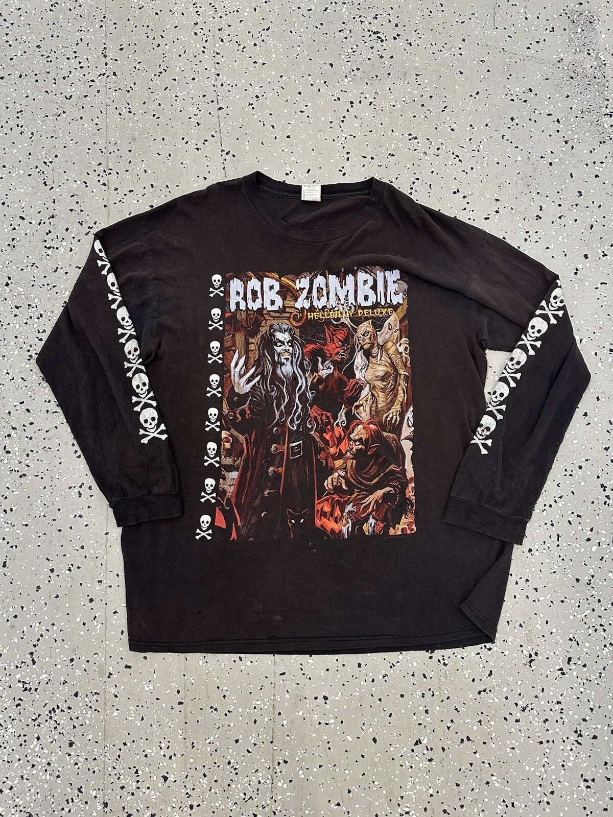 Vintage 98 Rob Zombie Hellbilly Deluxe Longsleeve Shi… - Gem