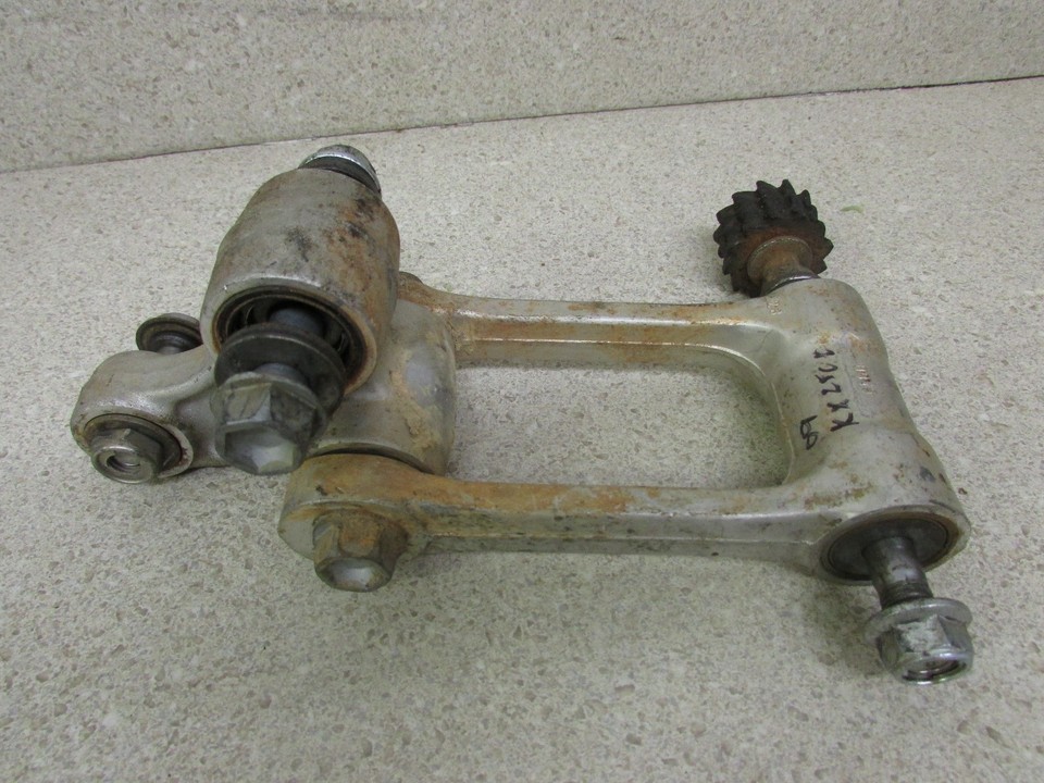 2009 09 KAWASAKI KX250F KX 250F 250 REAR SHOCK LINKAGE ARM SUSPENSION ...