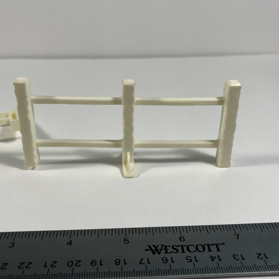 Vintage Fisher Price Little People FENCE Family Farm White Lot | eBay