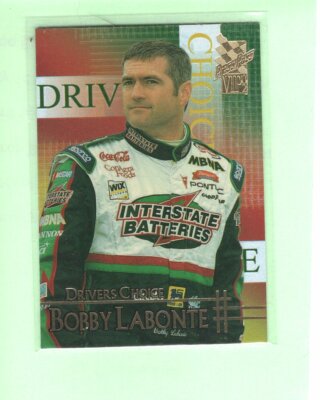 2002 press pass Vip Drivers Choice Bobby Labonte | eBay