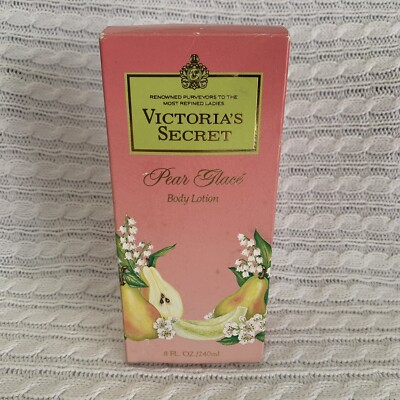 VICTORIA’S SECRET Pear Glacé Body Lotion 8 FL. OZ. /240ml New In Box ...
