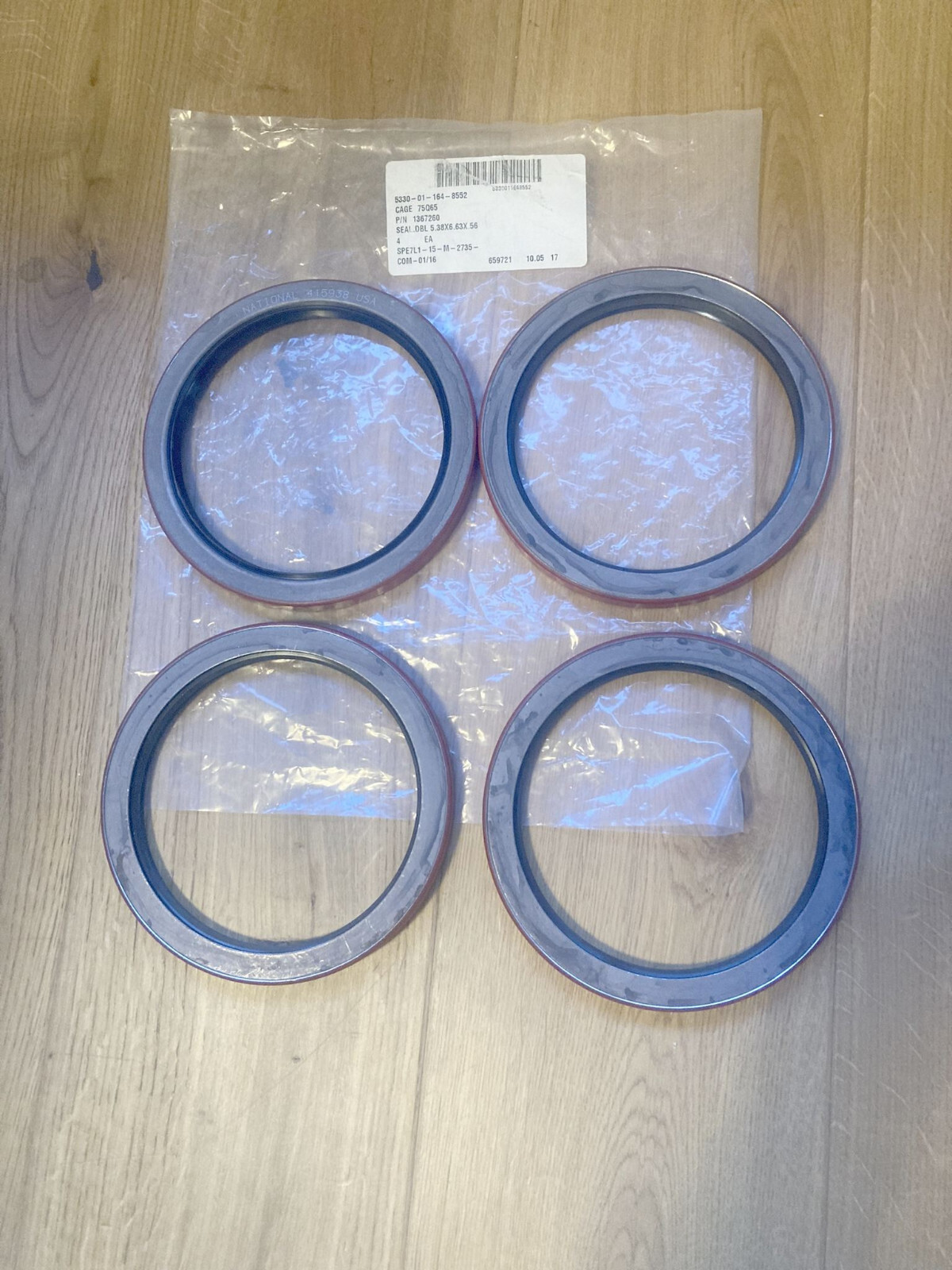 1 Satz 4 Wellendichtring Oshkosh M915 M916A1 M916A2 M977 1367260 Cat | eBay