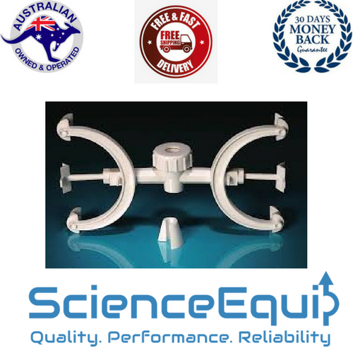 BURETTE Clamp Double Clamps Fisher Clamp Plastic Polylab Polypropylene ...