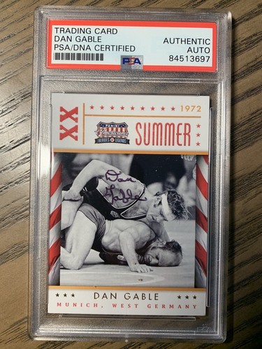 2012 Panini Americana Heroes & Legends - Summer/Winter Games Dan Gable #9 for sale online | eBay