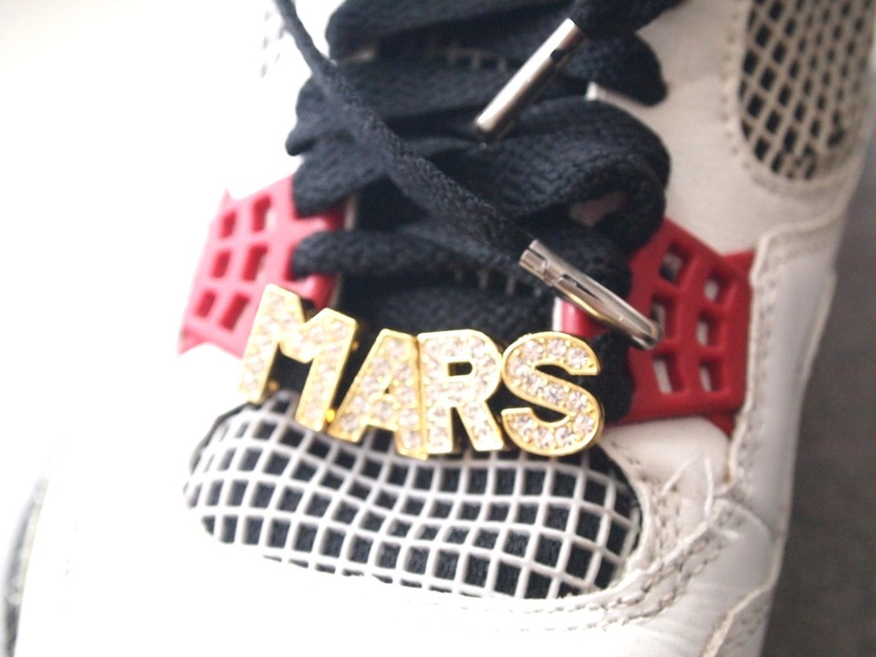 Custom id Personalized shoe laces Lace locks for Air Jordan Asics kyrie ...