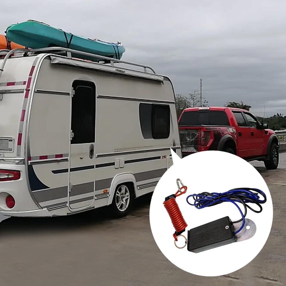 6Ft Trailer Breakaway Switch Trailer Break Control kit Electric Brake ...