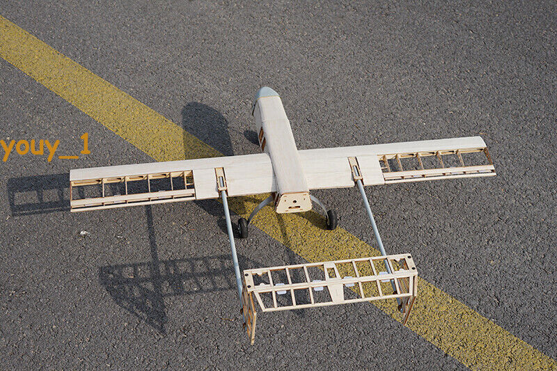 101cm DIY Assemble Viper-7 UAV FPV Wood Plane Airplane Kit Wingspan ...