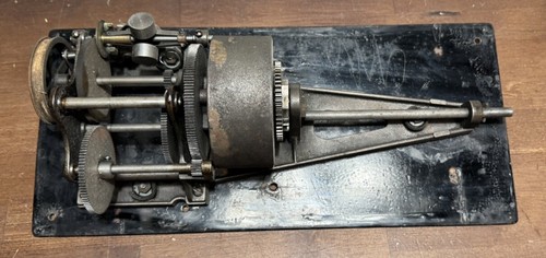 Edison Home Phonograph Cylinder Record Machine Motor assembly Untested ...