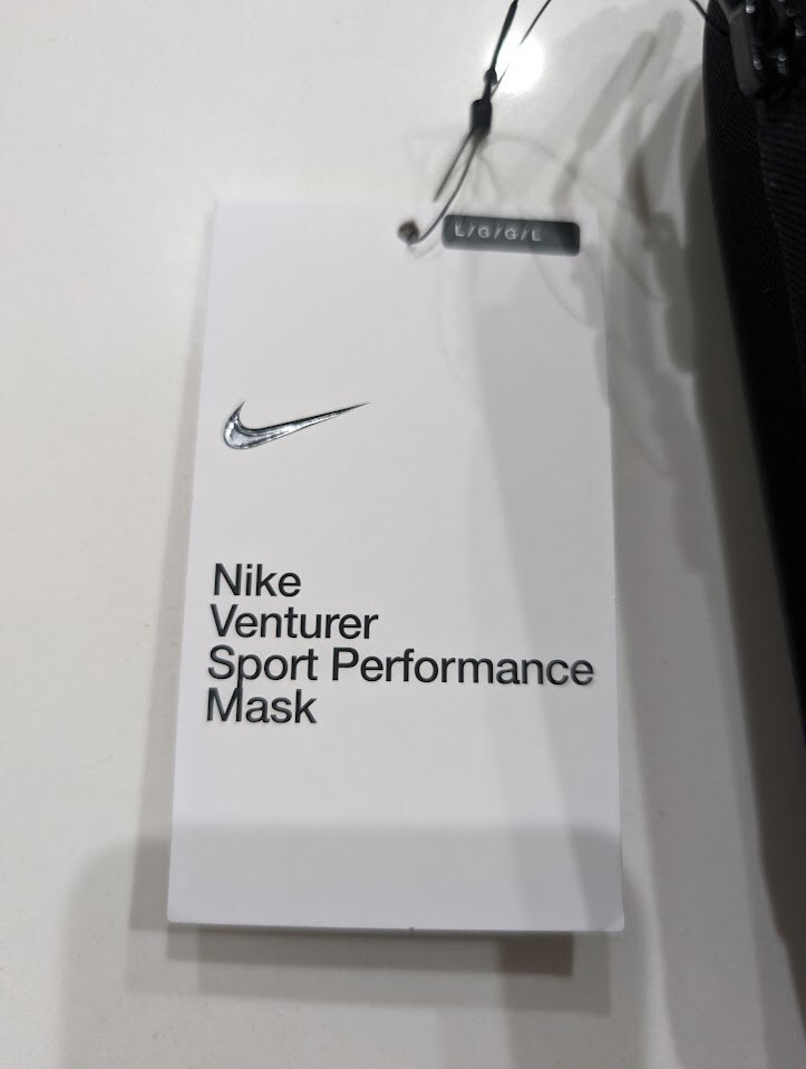Nike Venturer Performance Training Face Mask Unisex Black DO8356-010 ...