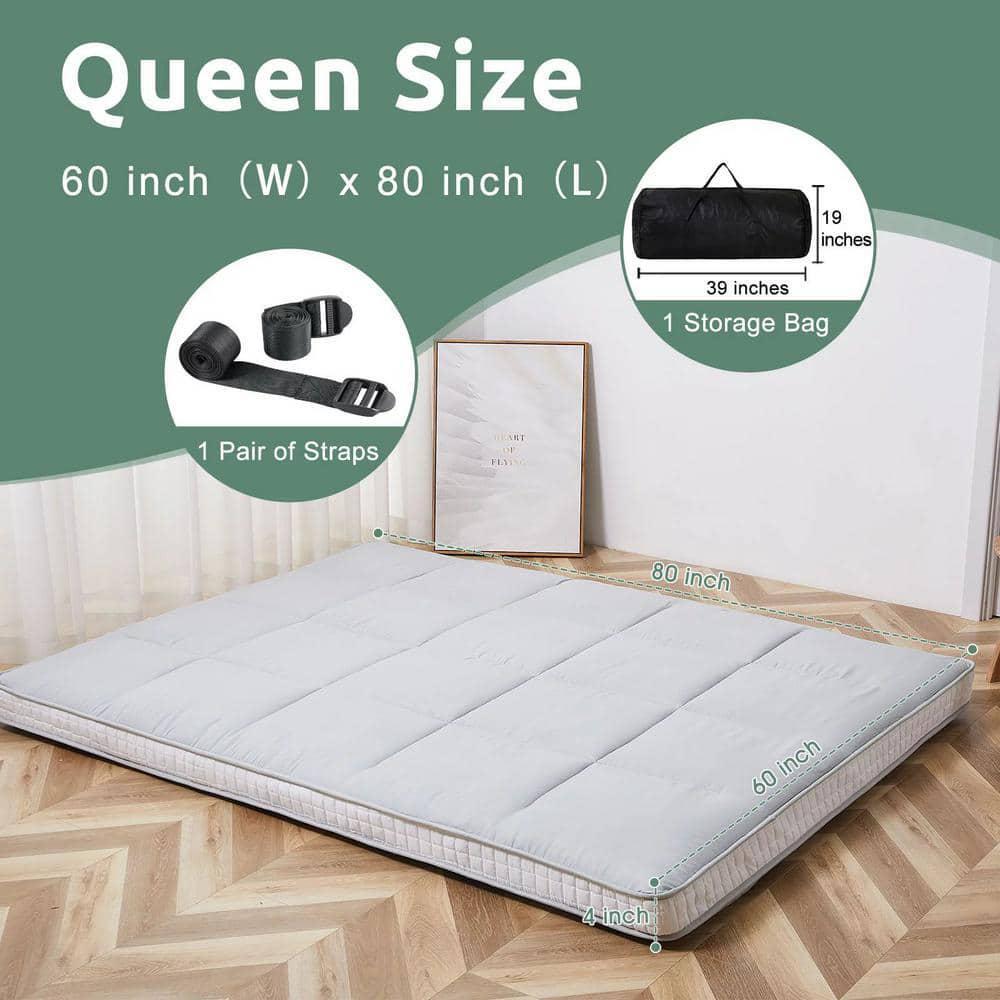 Japanese floor mattress queen store