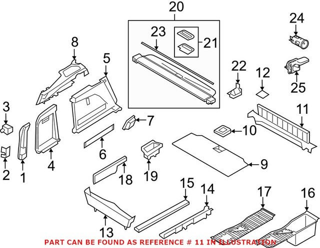 BMW 51477326465 Genuine OEM Sill Plate for sale online | eBay