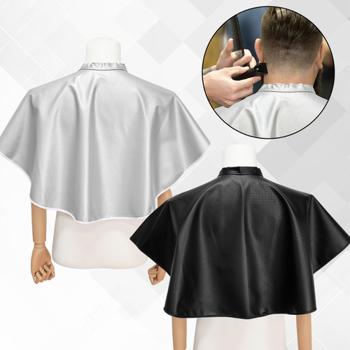 Barber Waterproof Hair Coloring Apron Haircut Cape Hair Dye Shawl Cloth ...