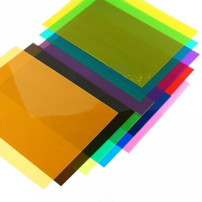 5x A4 PVC Flexible Plastic Sheets Transparent Gel DIY Crafts Film ...