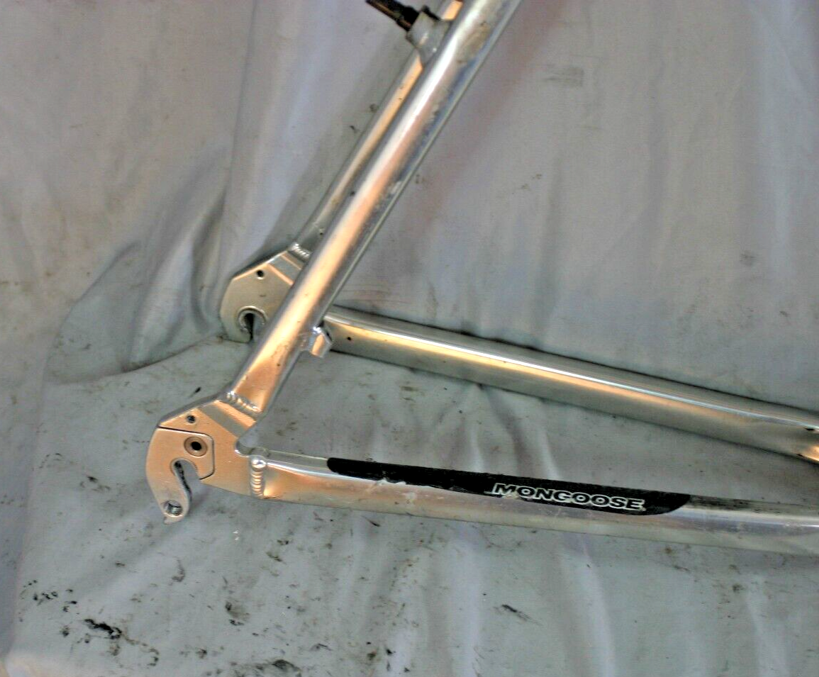 1998 Mongoose Alta SX MTB Bike Frame 22" X-Large Hardtail Silver USA ...