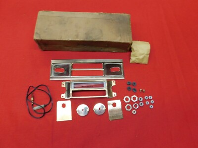 NOS 56 Ford Radio Cartrol Trimplate for Motorola Model 8AX Dress Up Kit ...