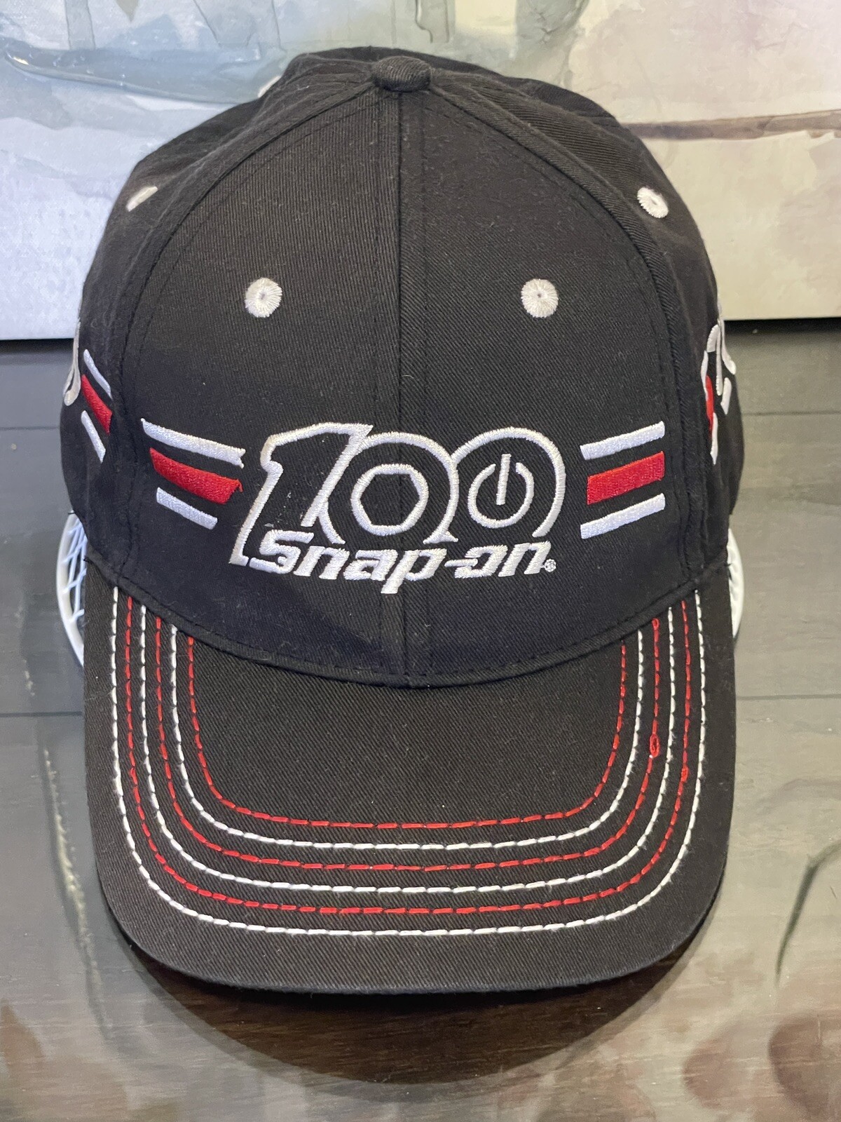 Snap-on Tools 100 Years Hat Cap Black White Red - One… - Gem