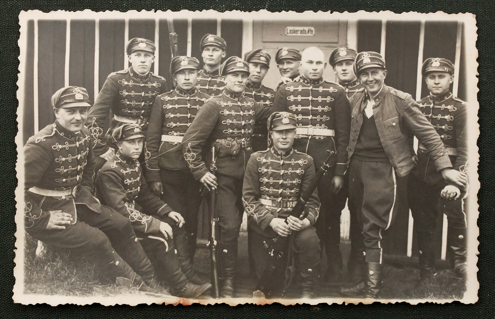 1920s Estonia Estonian Group of Cavalry Hussars with Rifles Original ...