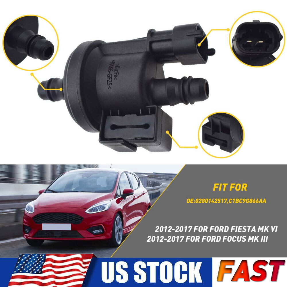 0280142517 Fuel Evaporation Purge Valve For Ford Fiesta Focus C1B1 ...