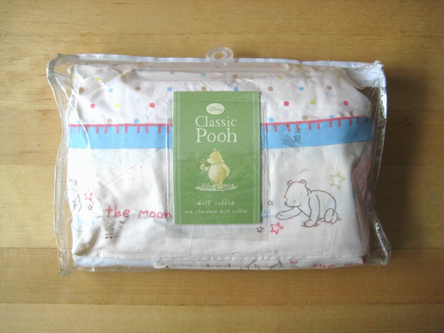Disney Classic Pooh Baby Crib Standard Dust Ruffle t NIP | eBay