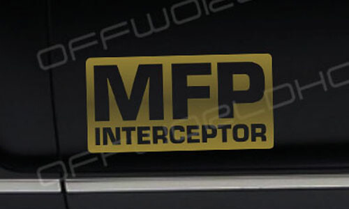 MAD MAX sticker MFP Interceptor MAIN FORCE PATROL Road Warrior Pursuit ...
