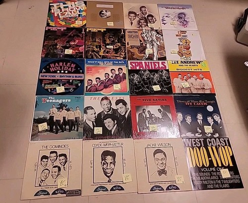 Lot of 20 Doo Wop R&B Vinyl Records LP | eBay
