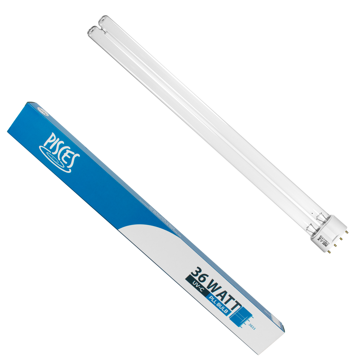 2 X 36W 36 WATT PLL POND FILTER UV/UVC BULB/LIGHT/TUBE/LAMP ULTRA ...
