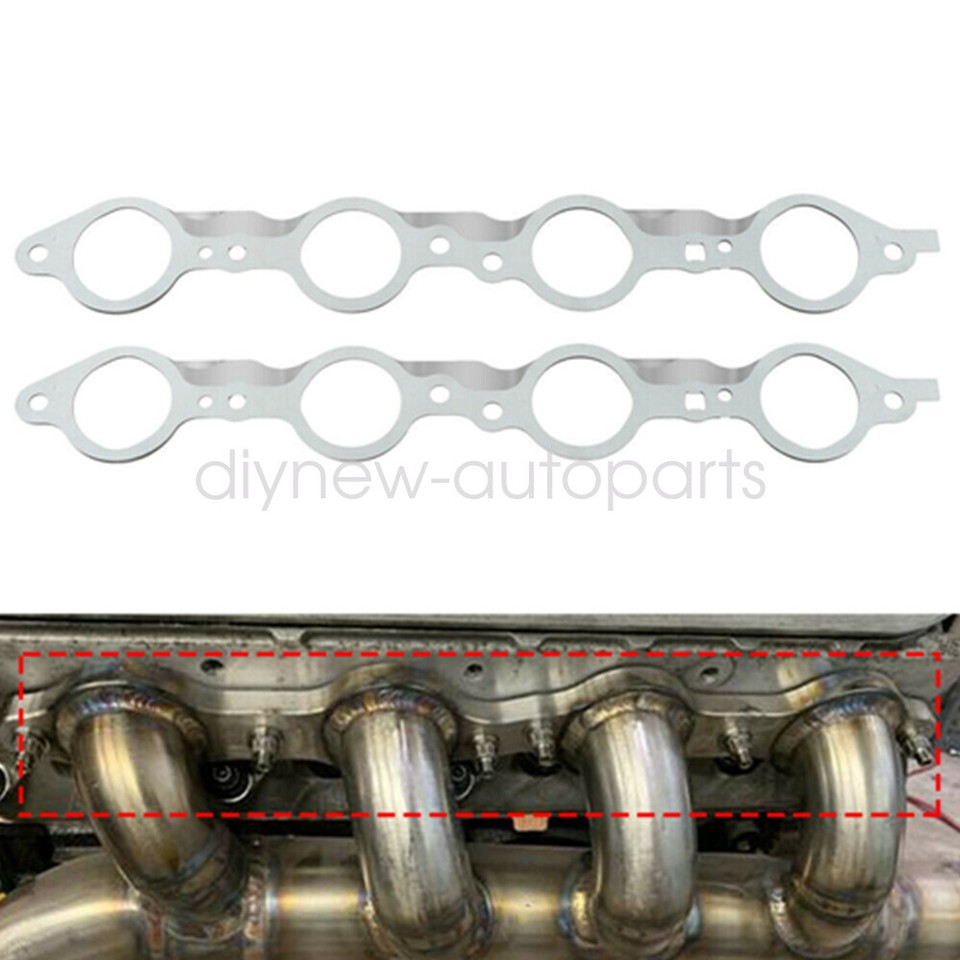 LS MLS Exhaust Manifold Gasket Set Multi-Layer Steel Header LS1 LS3 LSX ...