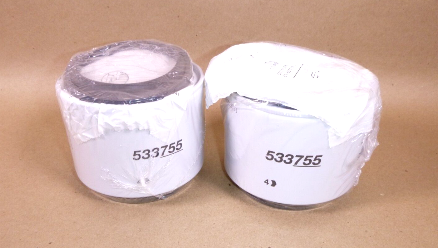 (Lot of 2) WIX 33755 Spin On Fuel Water Separator Equal To RACOR R45P ...