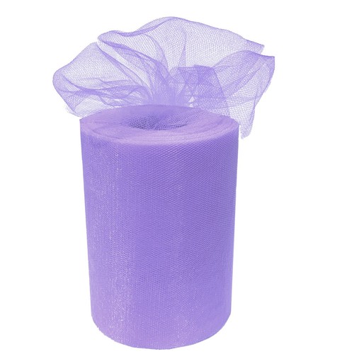 Lavender Tulle Wedding Decor - 6" x 100 Yards, Easter, Fabric Netting ...