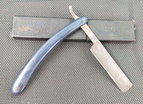 Straight Razor "Work" USSR manufactured !,BOX RARE Vintage USSR Soviet ...