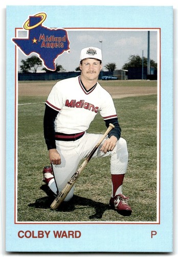 1988 Grand Slam Baseball Card Colby Ward Midland Angels #11 | eBay