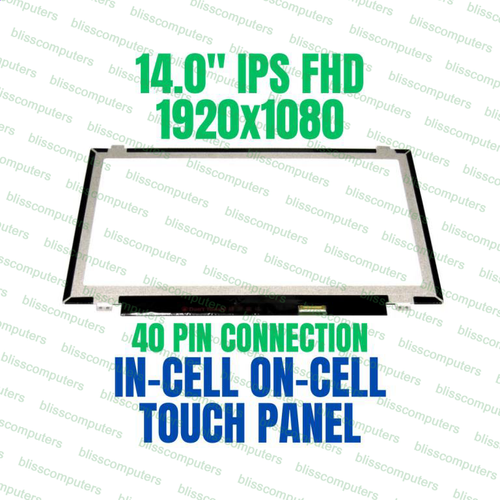 Lenovo FRU 00NY686 LED LCD On-Cell Touch Screen 14" FHD IPS REPLACEMENT ...