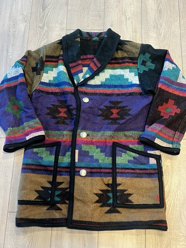 Rare Vintage Reversible Pendleton Blanket Wool Jacket- No Tags | eBay