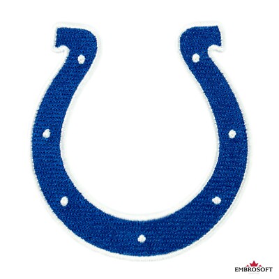 Indianapolis Colts Patch, American Football Team Logo, Embroidered ...