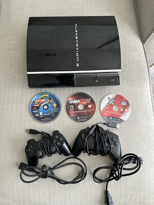 Sony PlayStation 3 80GB Console - Black - CECHG01 711719994152| eBay