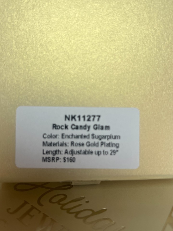 Bomb Party Jewel Candy Necklace - Rock Candy Glam - Enchanted Superplum ...