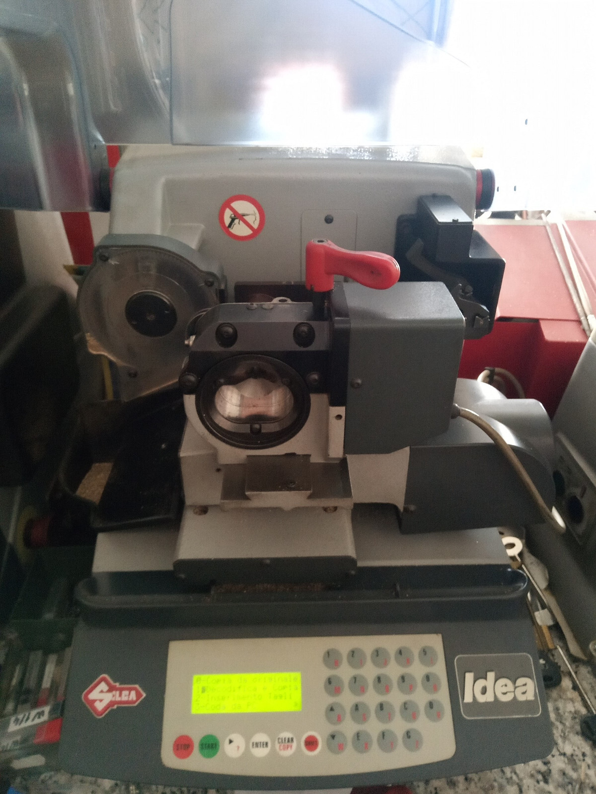 SILCA IDEA Macchina duplicatrice chiavi elettronica doppia mappa e pompa | eBay.de