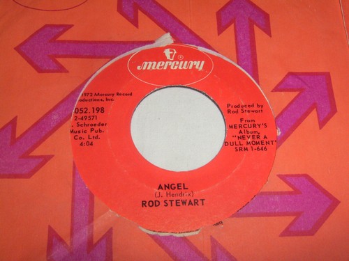 7" Rod Stewart Angel - US 1972 # 7354 | eBay.de