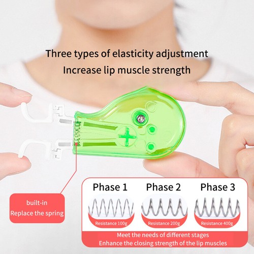 Mouth Exerciser Oral Mouth Muscle Massager Trainer Lip Closure Training ...