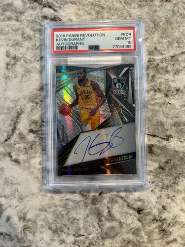 Kevin Durant Auto PSA Gem Mint 10 2019 | eBay