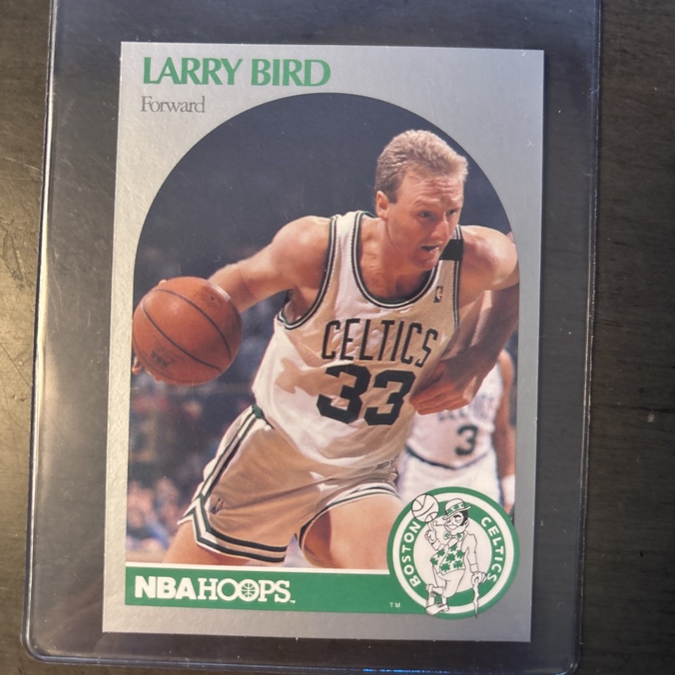 1990-91 Hoops Larry Bird #39 Celtics | eBay