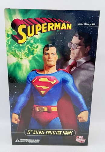 DC Direct Superman / Clark Kent 13” Deluxe Collector Figure Ltd. Ed ...