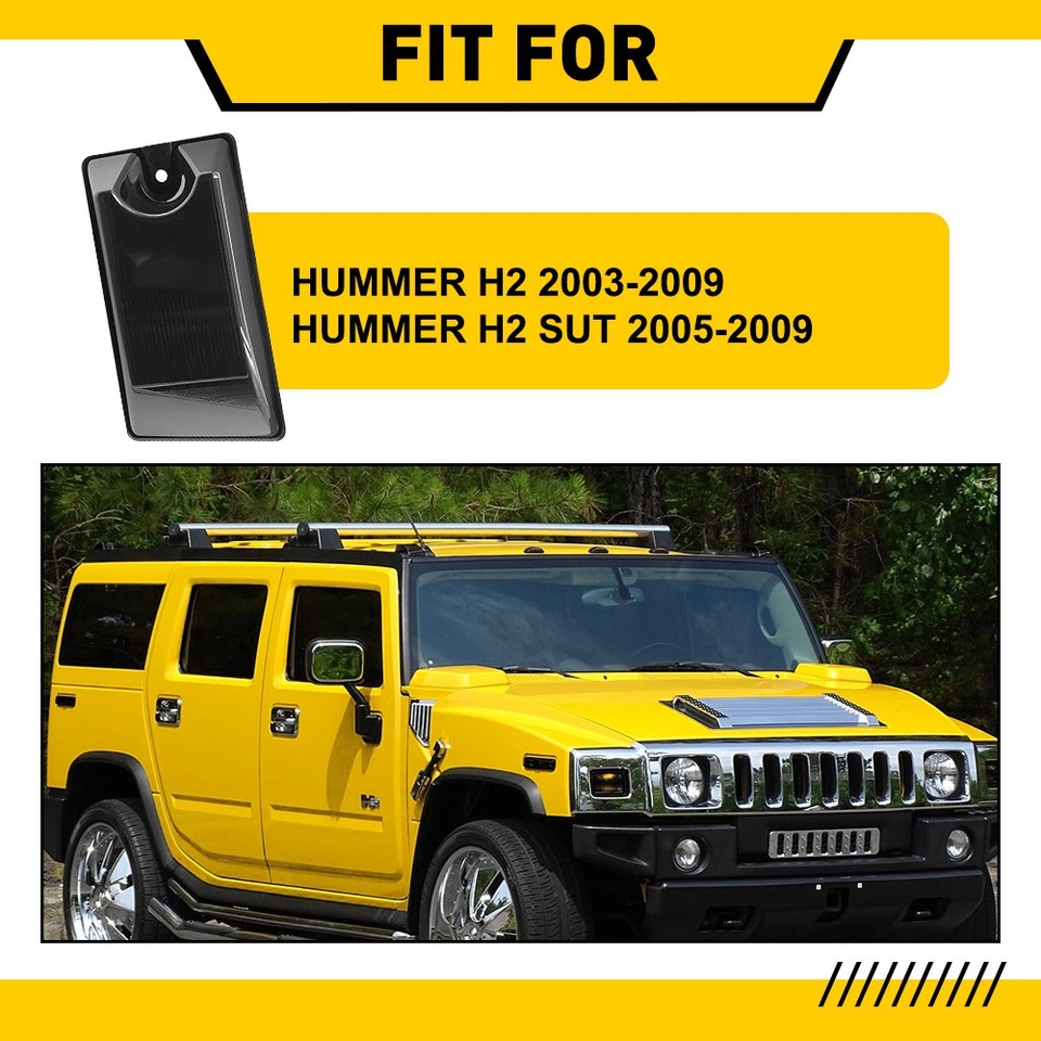 For 2003-2009 Hummer H2 Smoked Lens Roof Cab Marker Running Lights ...