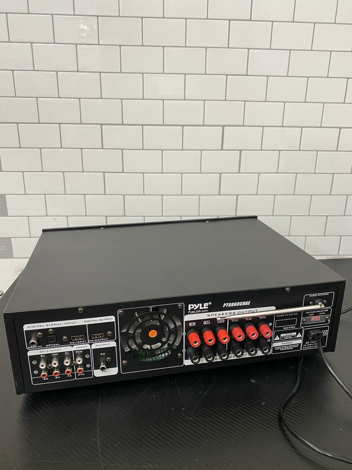 Pyle PT6060CHAE 6-Channel Wireless Power Amplifier | eBay